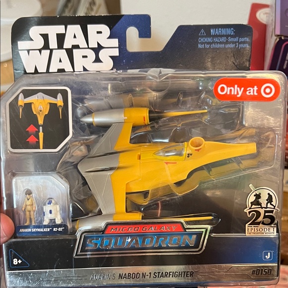 Star Wars | Toys | Star Wars Micro Galaxy Squadron Naboo N Starfighter ...